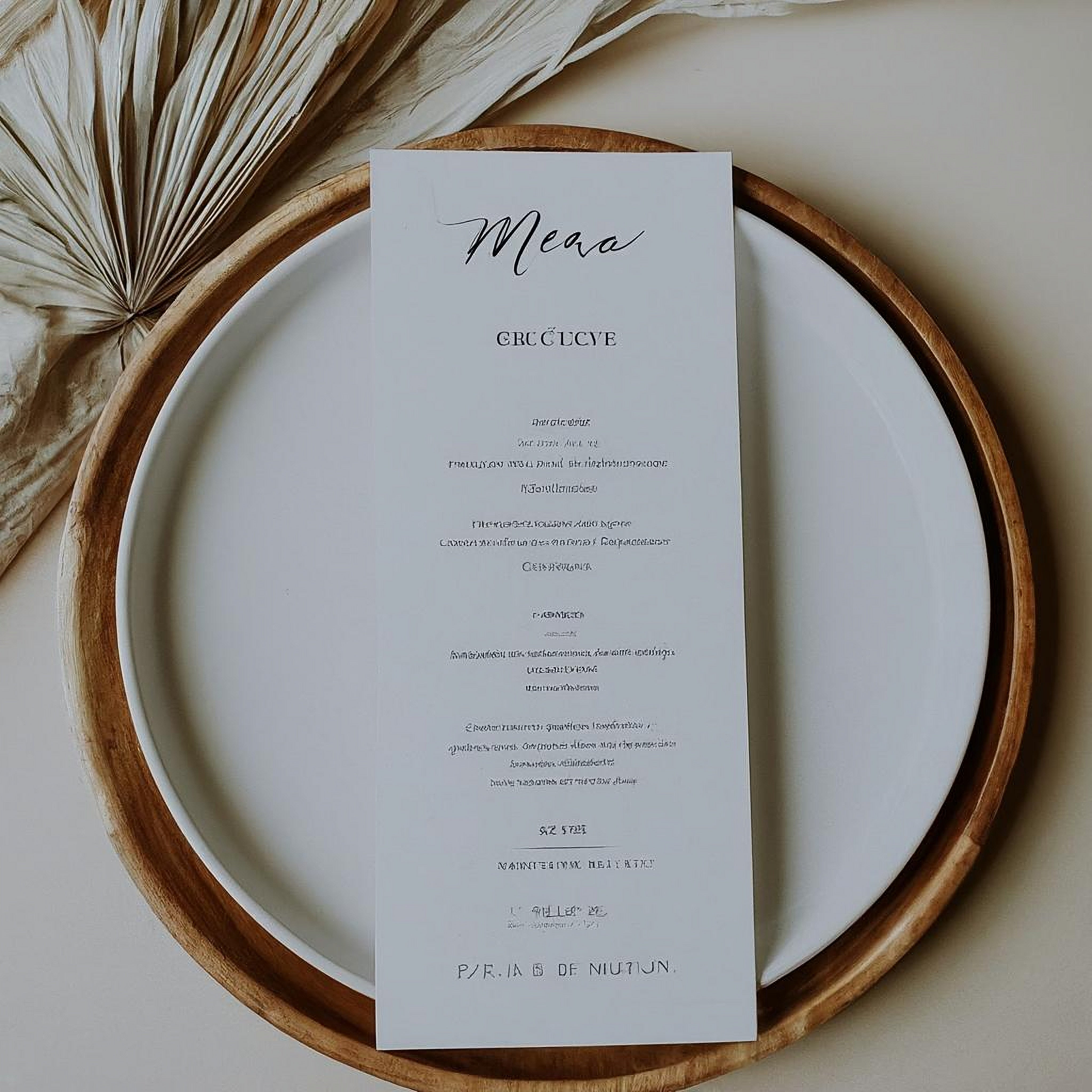 Menus – Monaco Pressworks